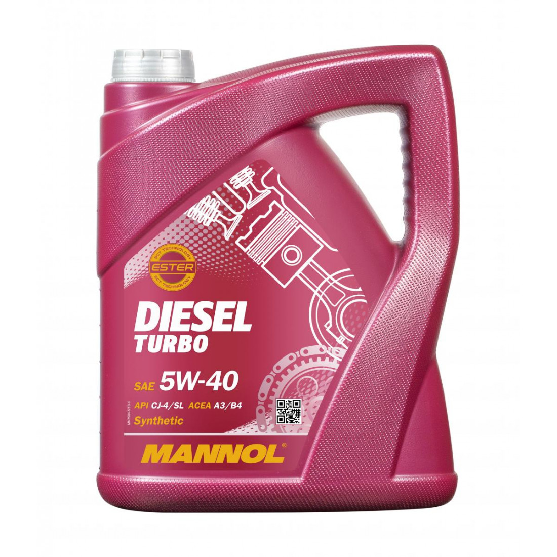 MANNOL DIESEL TURBO 5W-40 5 liter